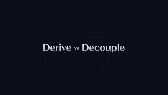 Deriving vs Decoupling: When NOT to be a Typescript Wizard | Mdx Blog ... Deriving vs Decoupling: When NOT to be a Typescript Wizard | Mdx Blog ...